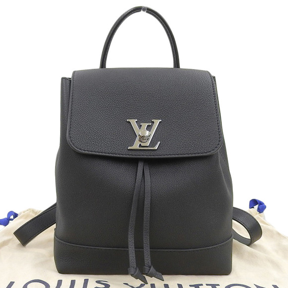 Louis Vuitton | Bags | Louis Vuitton Lock Me Leather Backpack Rucksack ...